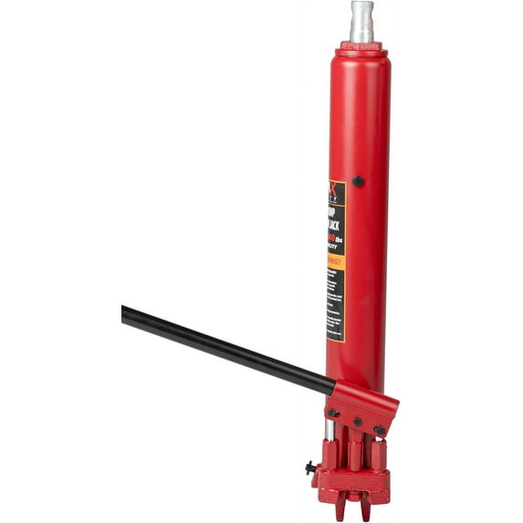 8-Ton (16,000 lb) Dual-Piston Quick Lift Clevis Base Long Ram Hydraulic ...
