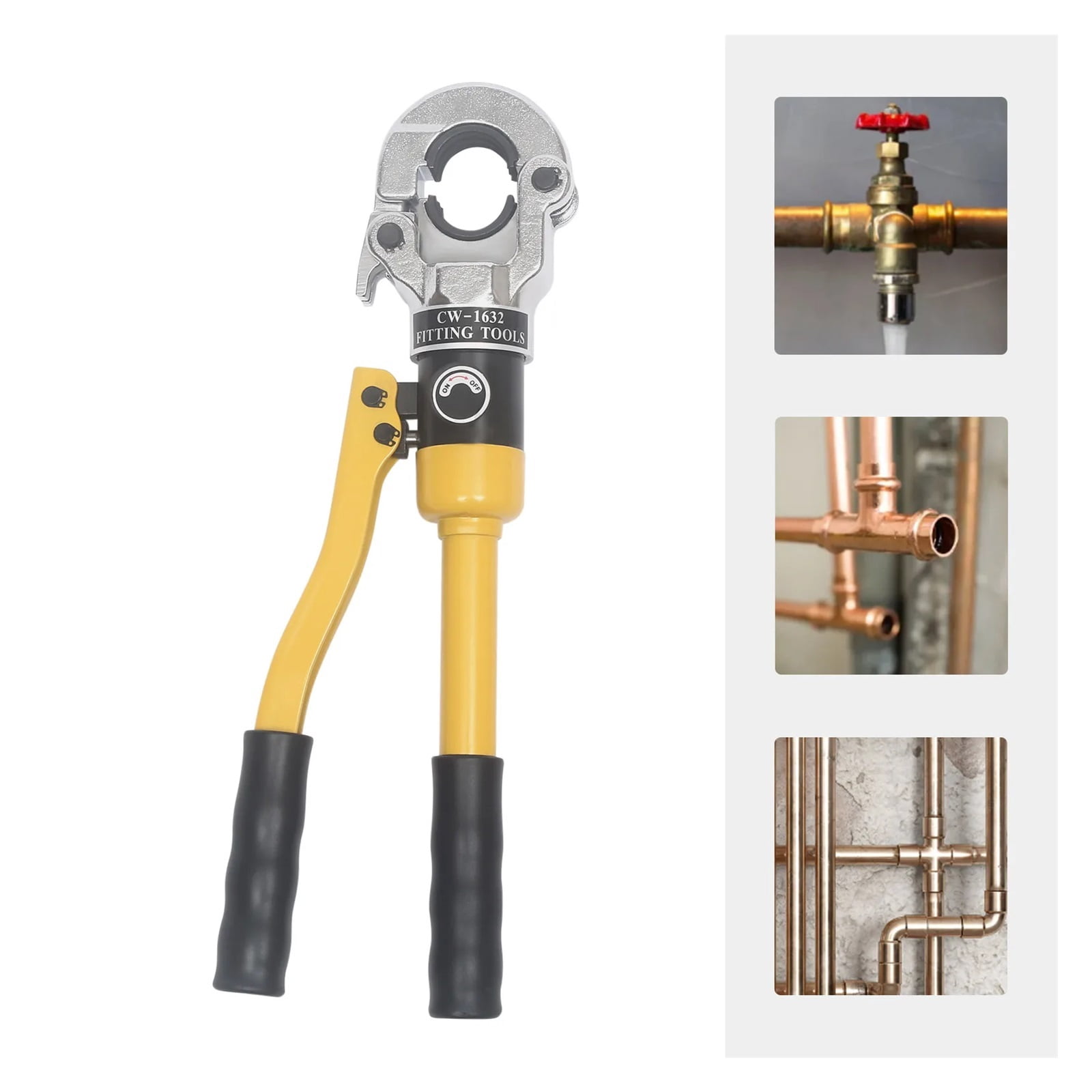 8 Tons Cr40 Steel Hydraulic Mechanical 16mm 20mm 25mm 32mm(TH) Pipe ...