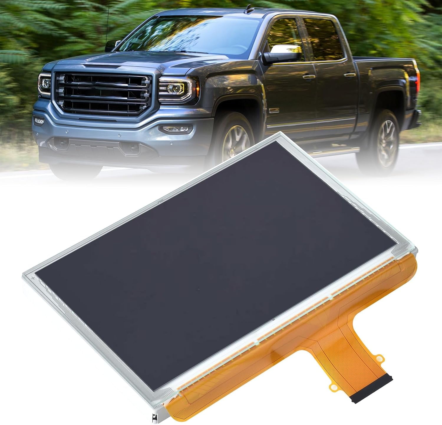 8" Touch Screen Digitizer LCD Monitor Radio Navigation Compatible with ...