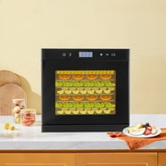 Electric Countertop Food Dehydrator Machine - 600-Watt Premium Multi ...