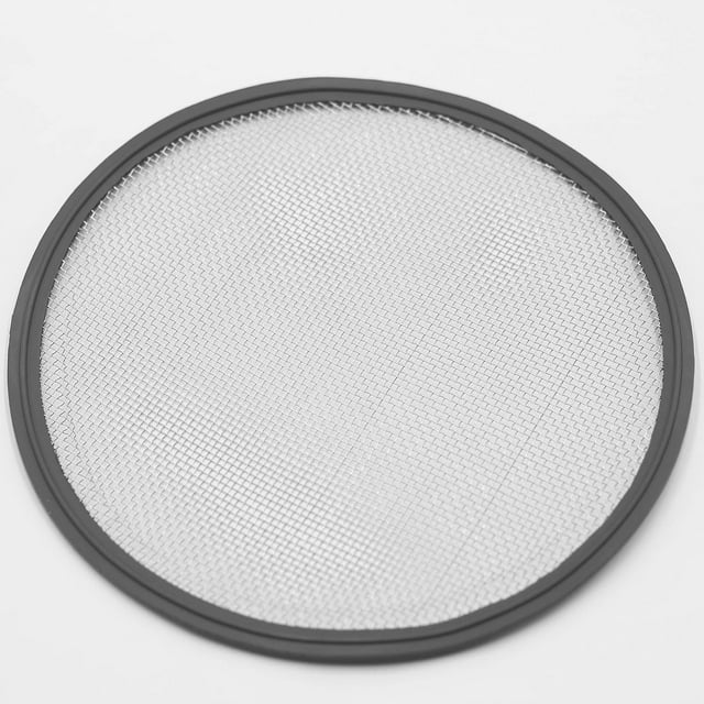 8" Tri Clamp Screen Gasket FKM w/Stainless Screen 10 Mesh (2000 μm ...