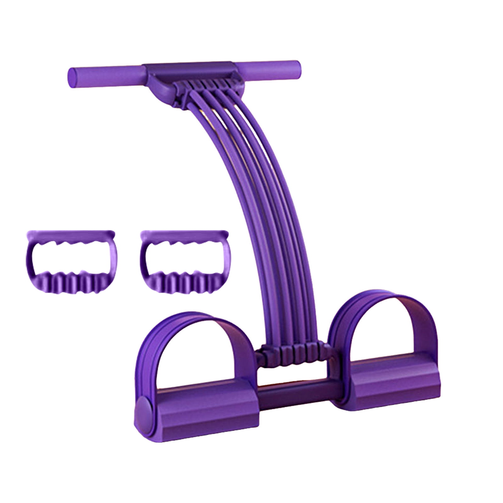 8-Tube Heavy-Duty Latex Pedal Pull Band with Handles, 2026 Upgrade for ...