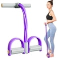 8-Tube Pedal Resistance Band with Handles – Fashion Puller Exercise ...