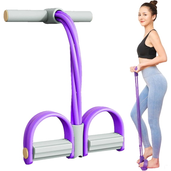 8-Tube Pedal Resistance Band with Handles – Fashion Puller Exercise ...