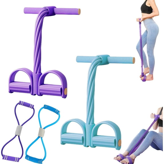 8 Tube Pedal Resistance Device, Detachable and Adjustable Pedal ...