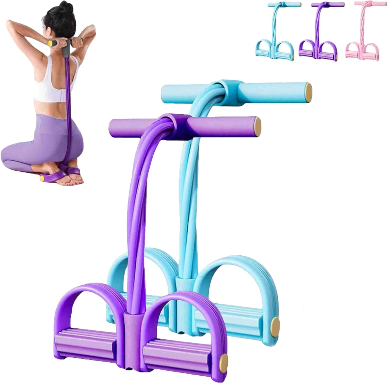 8 Tube Pedal Resistance Device – Effective Resistance Bands for Full ...