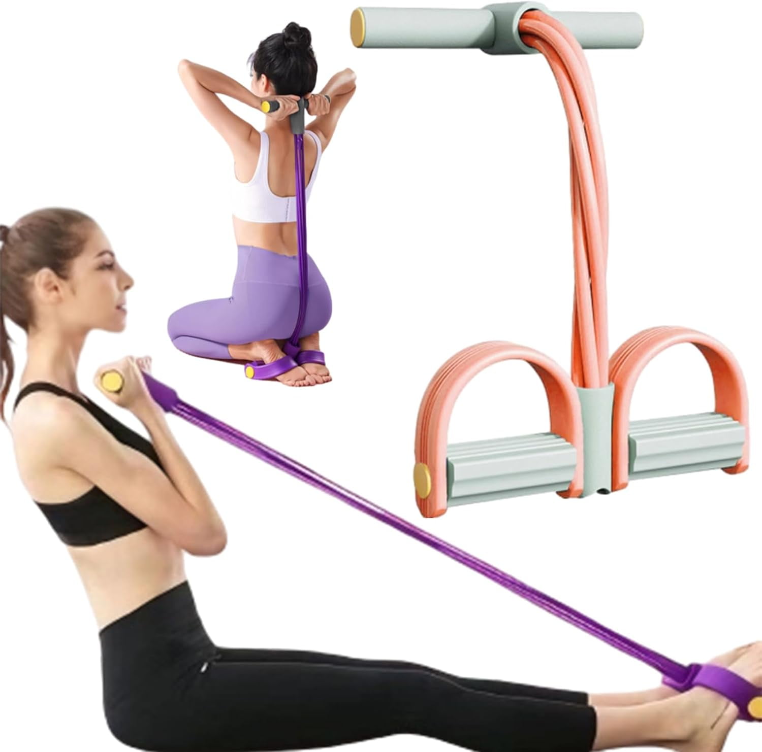 8 Tube Pedal Resistance Device | Fashion Puller Exercise Band for Full ...