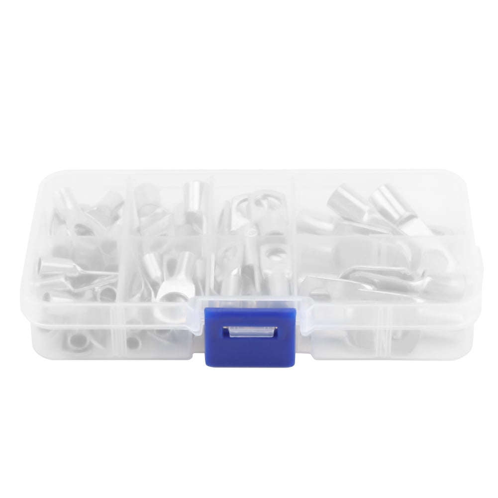 8-Type Electrical Cable Wire Connector Assortment 60-Piece Copper ...