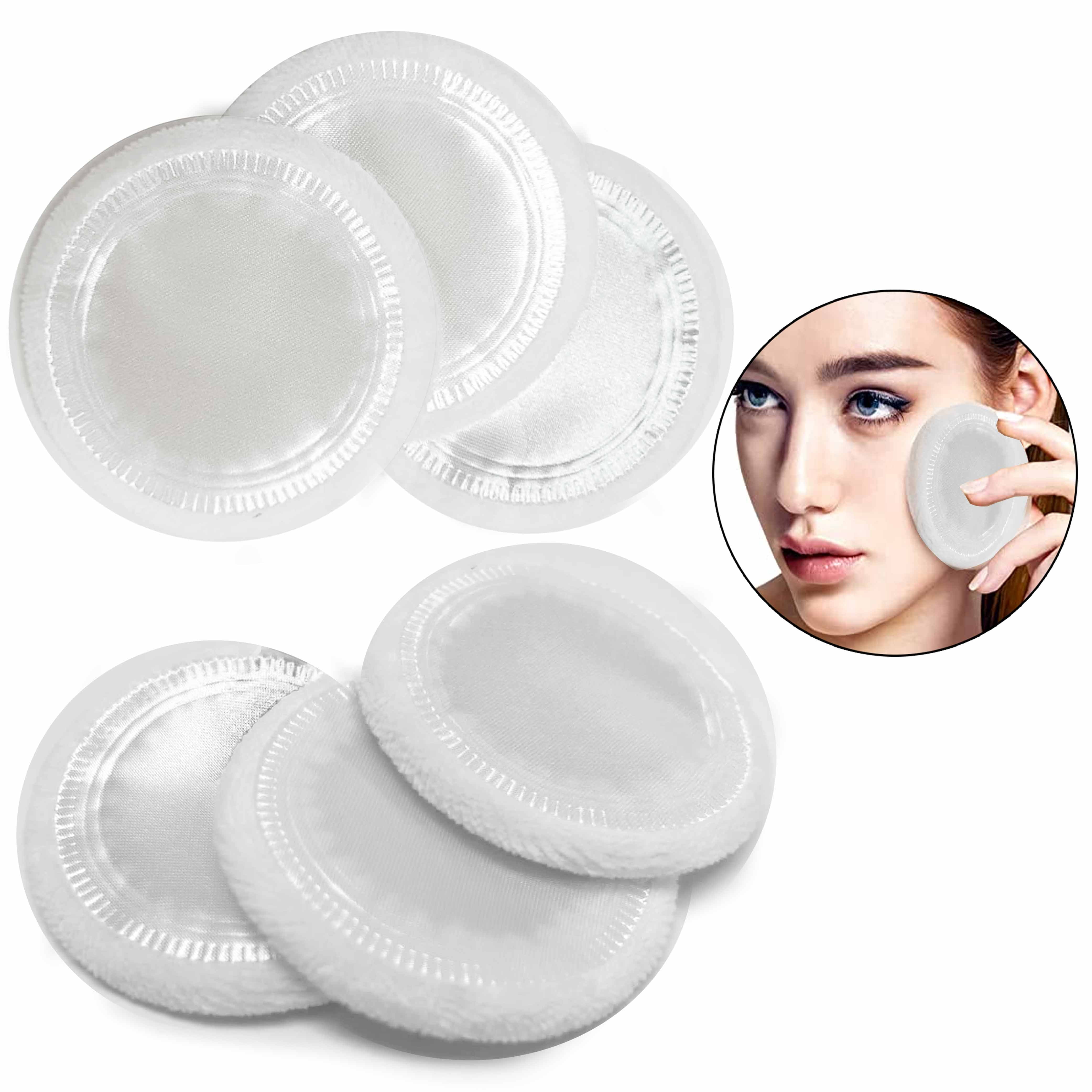 8 Velour Powder Puff Beauty Foundation Blending Makeup Blender Flawless ...