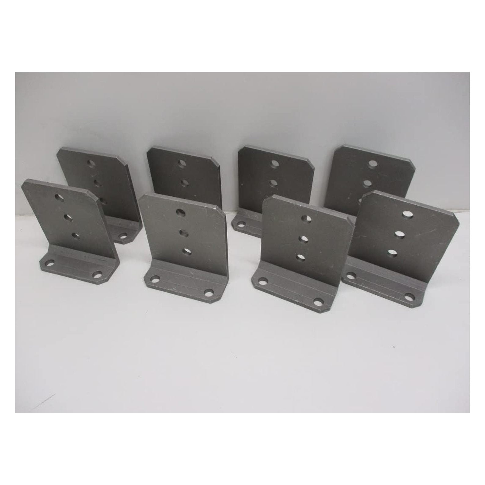 (8) Vertical Pontoon Boat Trailer Bunk Bolster L Brackets / 5" by 6 ...