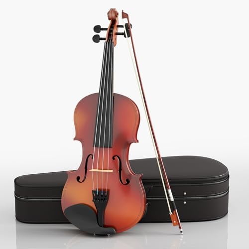 /8 Violin Kit, Beginner Violin for Kids, Students, Complete Kids Violin ...