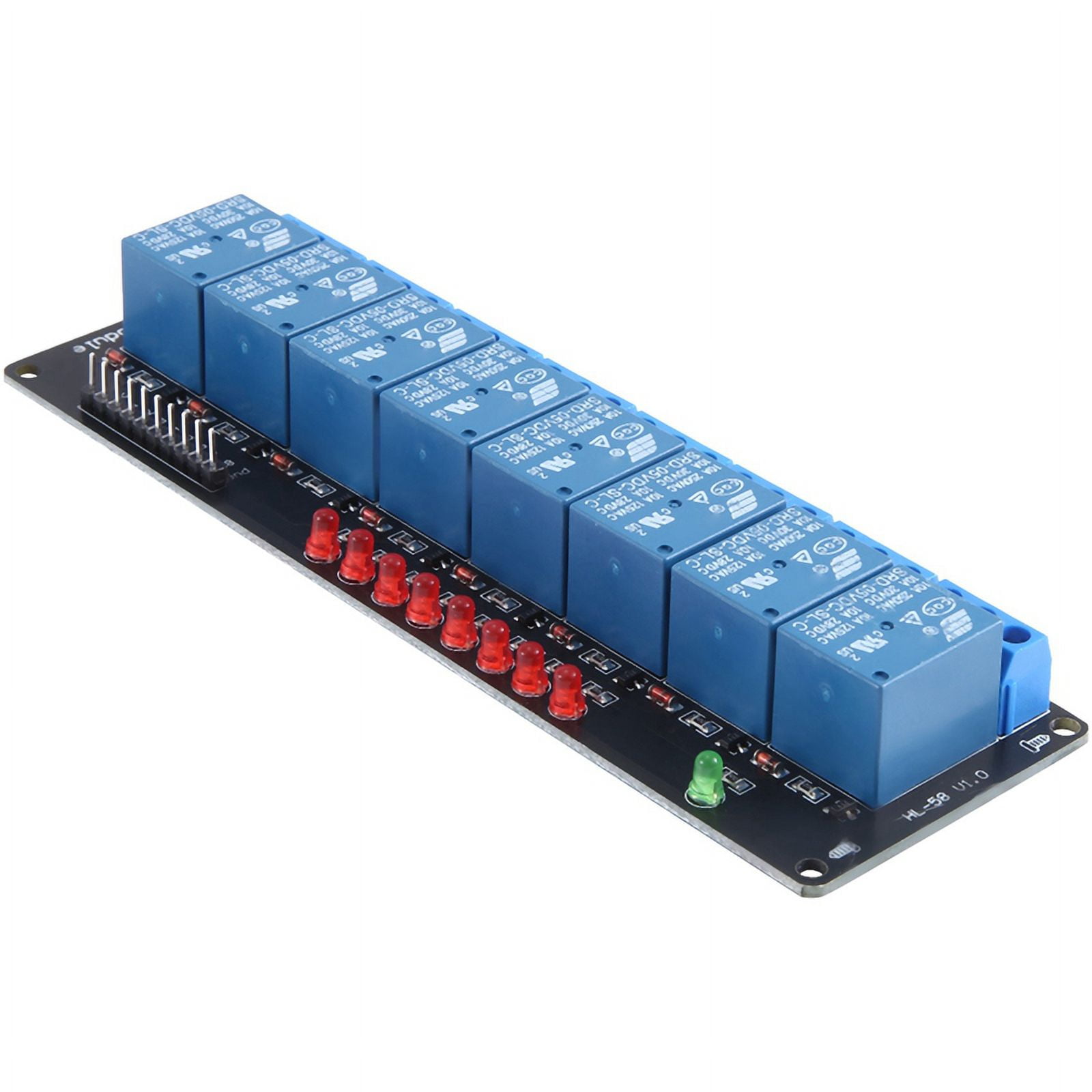 8-Way Relay Module 5V Optocoupler Drive Module Eight-Way Relay Control ...