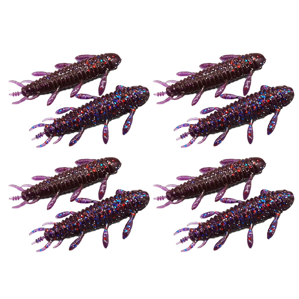 8 Wild Fishing Cicada Pupae Bionic Bait Bass And Mandarin Fish ...