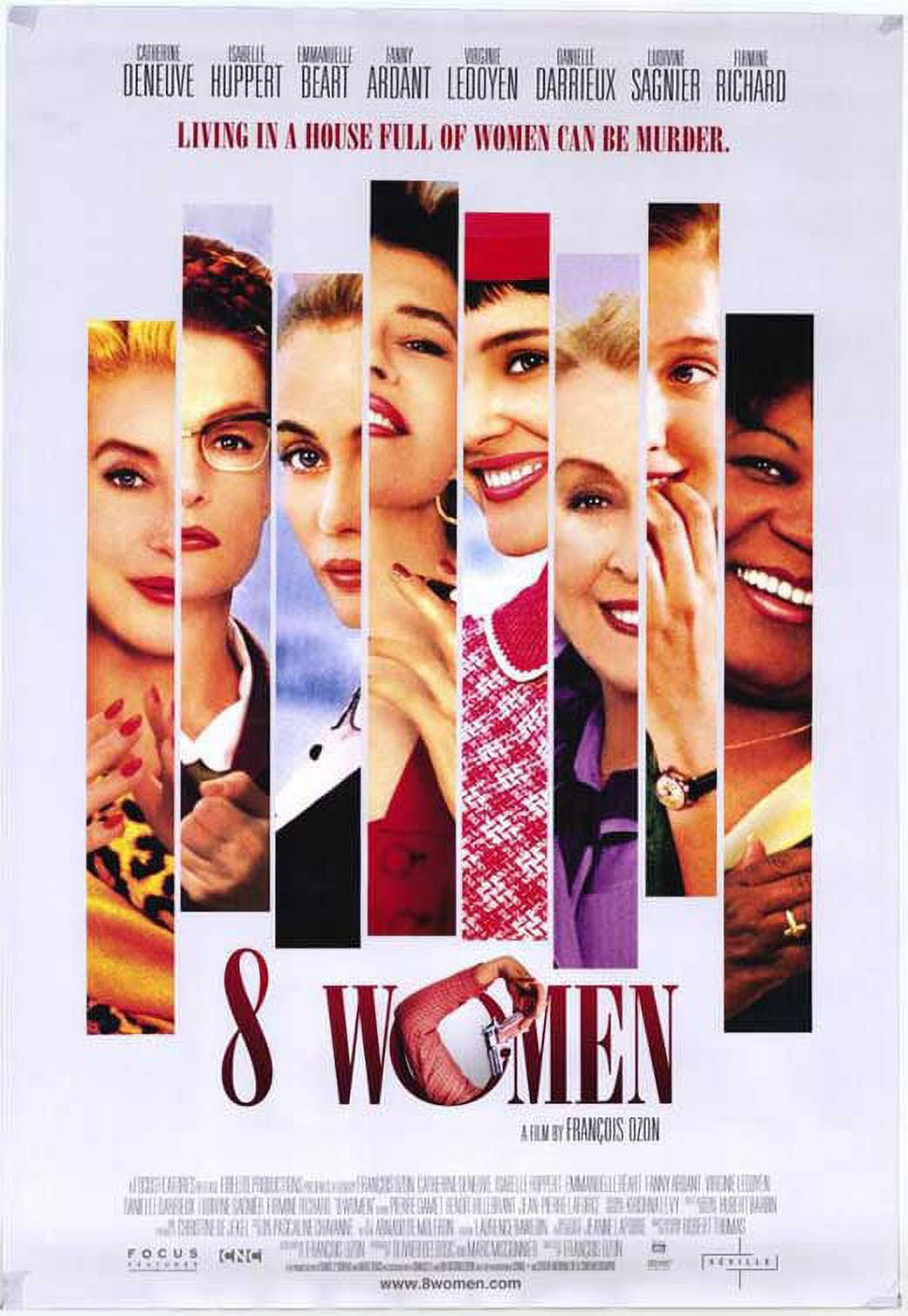 8 Women - movie POSTER (Style A) (27" x 40") (2002) - Walmart.com