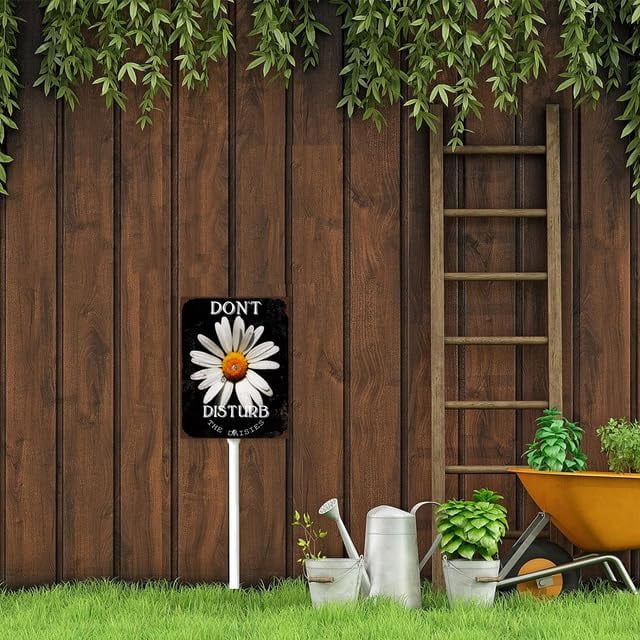 8 X 12 Inch Garden Stakes This Don'T Disturb The Daisies Garden Yard ...