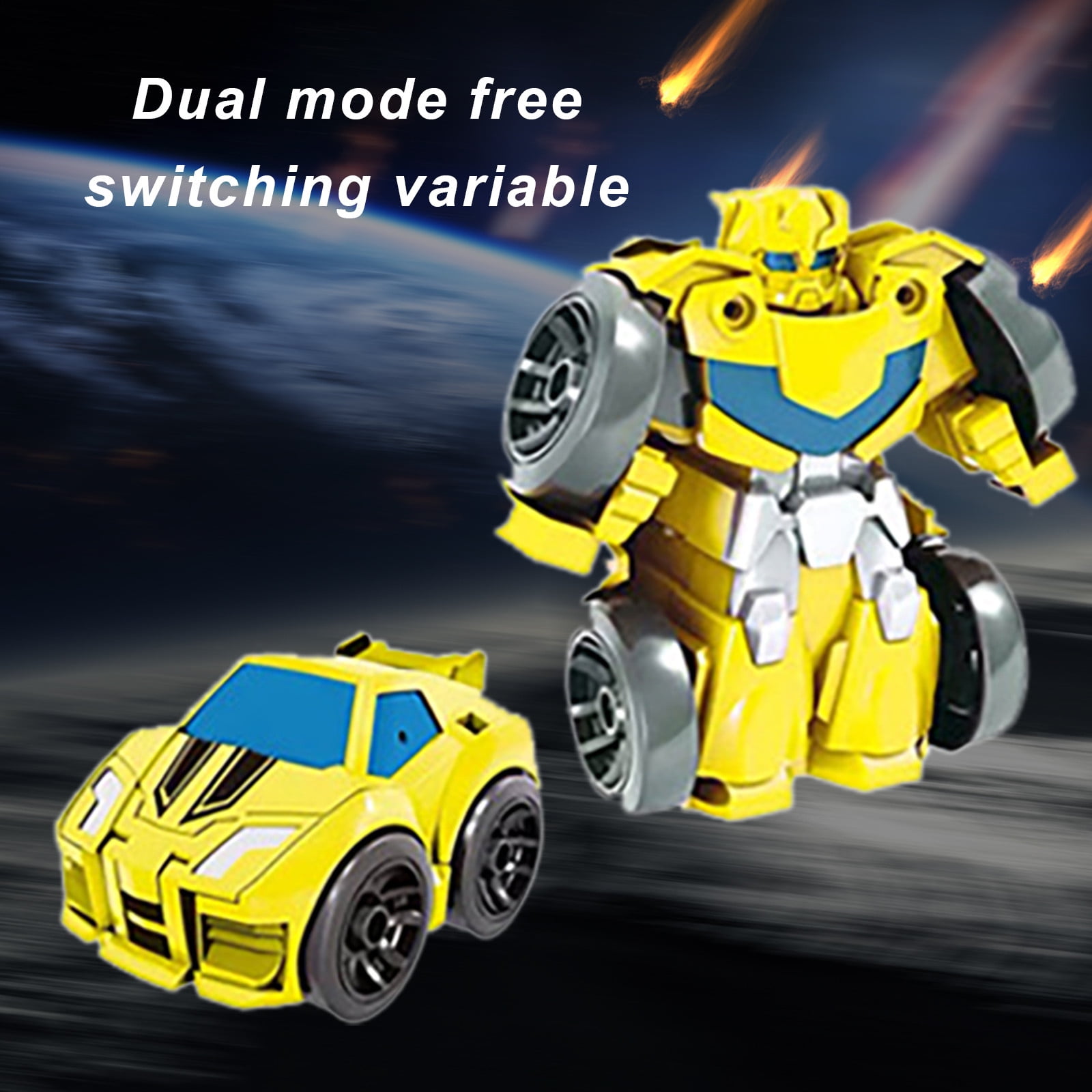 8 X 24 X 18 Cm Toddler Transforming Robot Construction Vehicles ...