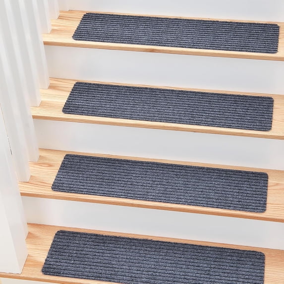 8" X 30" (7 in ) Non-Slip Carpet Stair Treads Non-Skid Safety Rug Slip ...