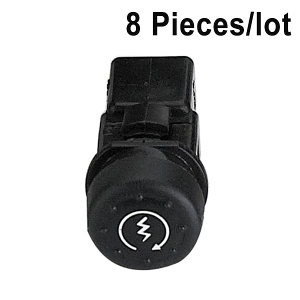 8 X Motorcycle Switches Button Horn Turn Signal High Low Beam Electric ...