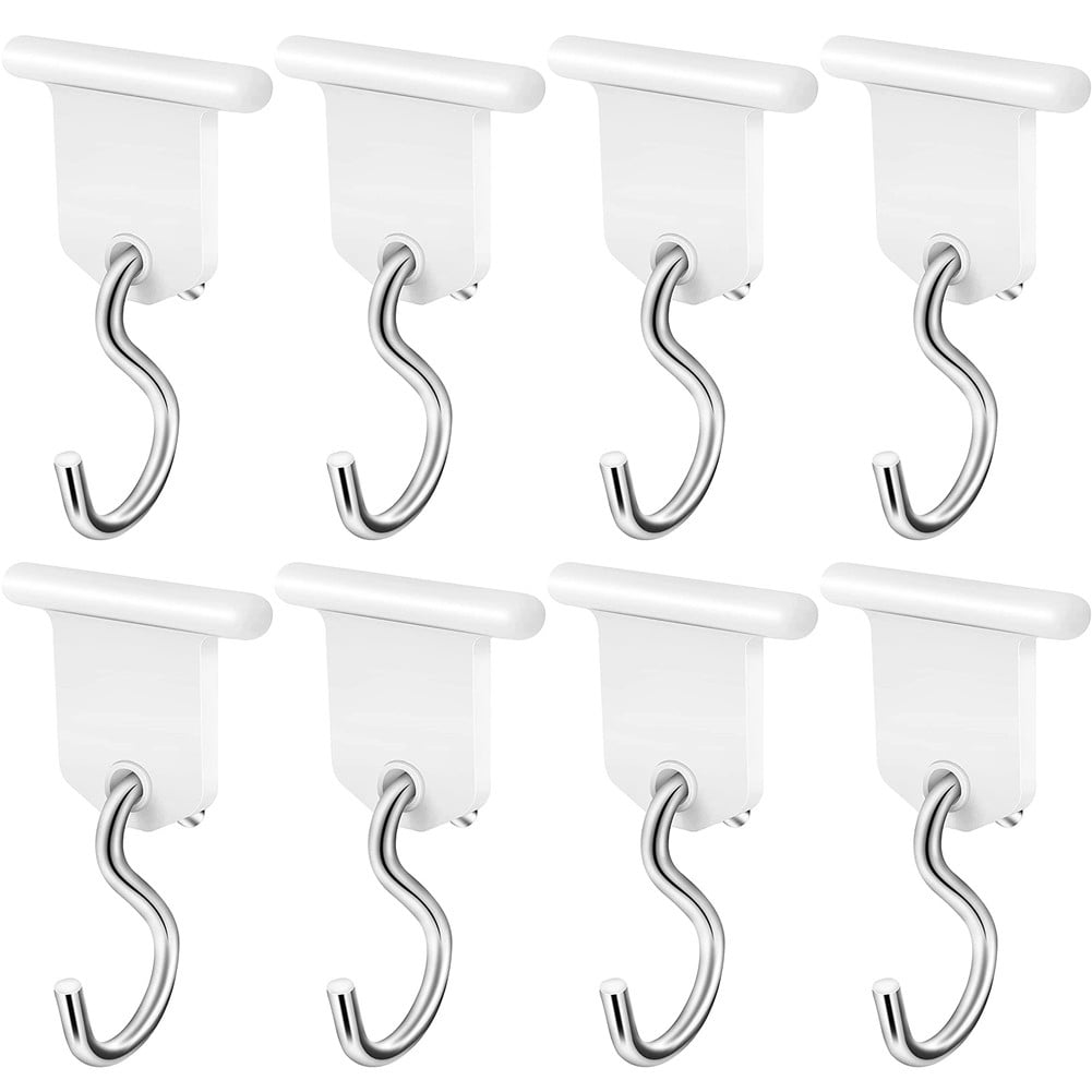 8 X S-Shape Camping Awning Hooks Clips Racks Tool Awning Clothes Hooks ...