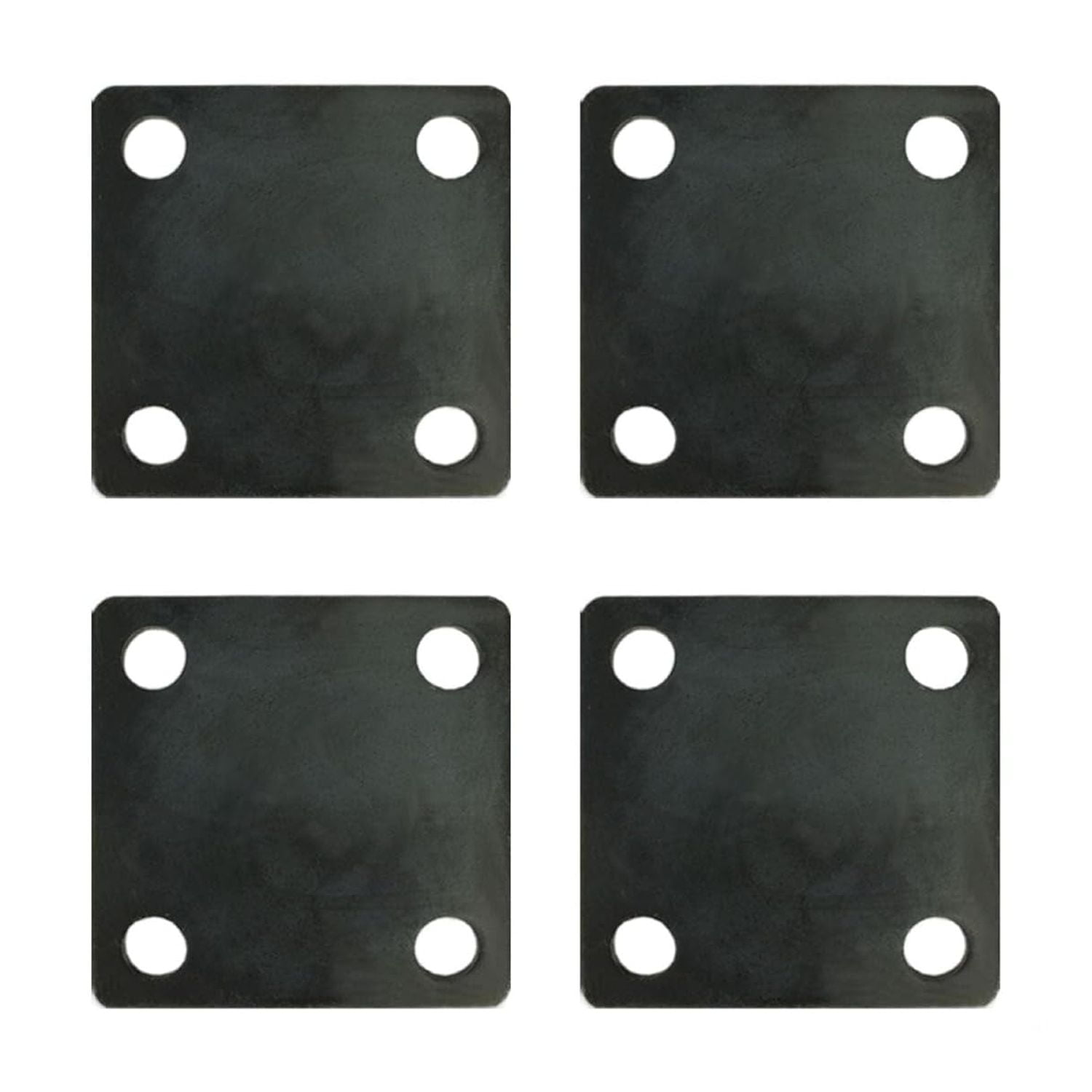 8”X8” Weldable Square Steel Metal Baseplate - A36 Steel Plate - High ...
