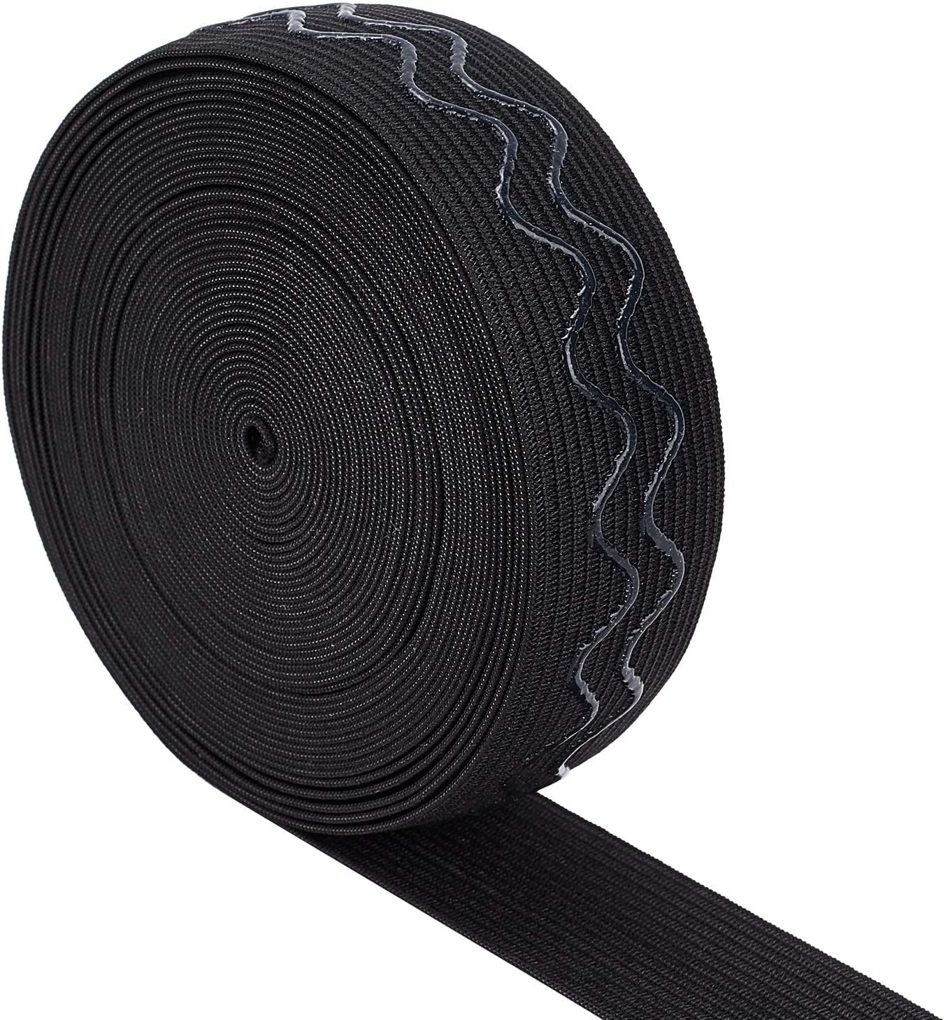8 Yards 1.2 Inch 30mm Wide Non-Slip Silicone Elastic Gripper Band for ...