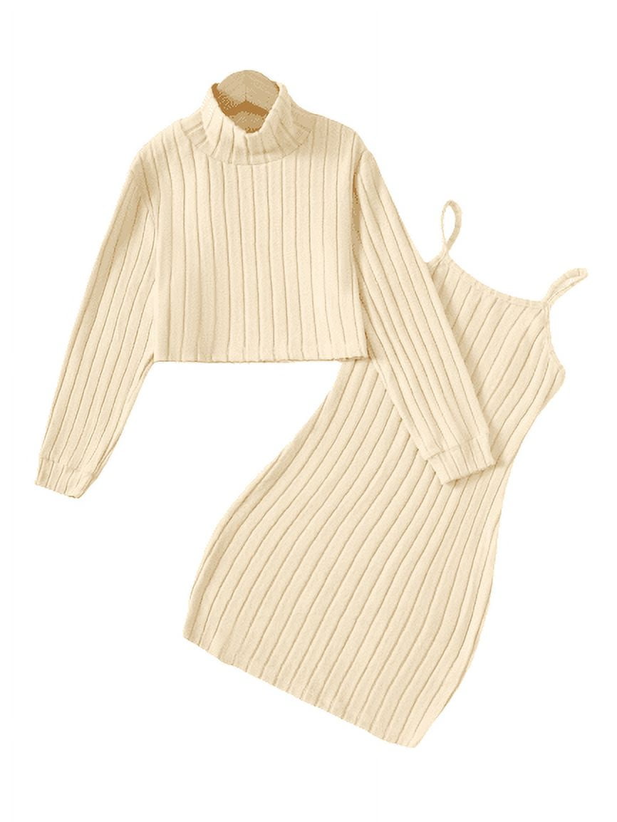 Mikrdoo Girls Elegant Solid Color Mock Neck Top, Sleeveless Casual ...