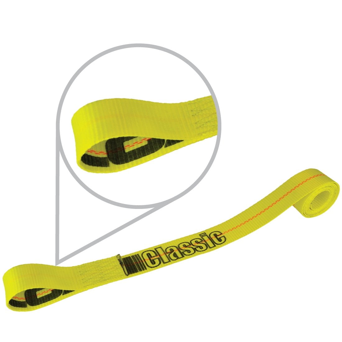 VULCAN Wheel Dolly Tire Harness - 96 Inch - Eye Loop - Classic Yellow ...