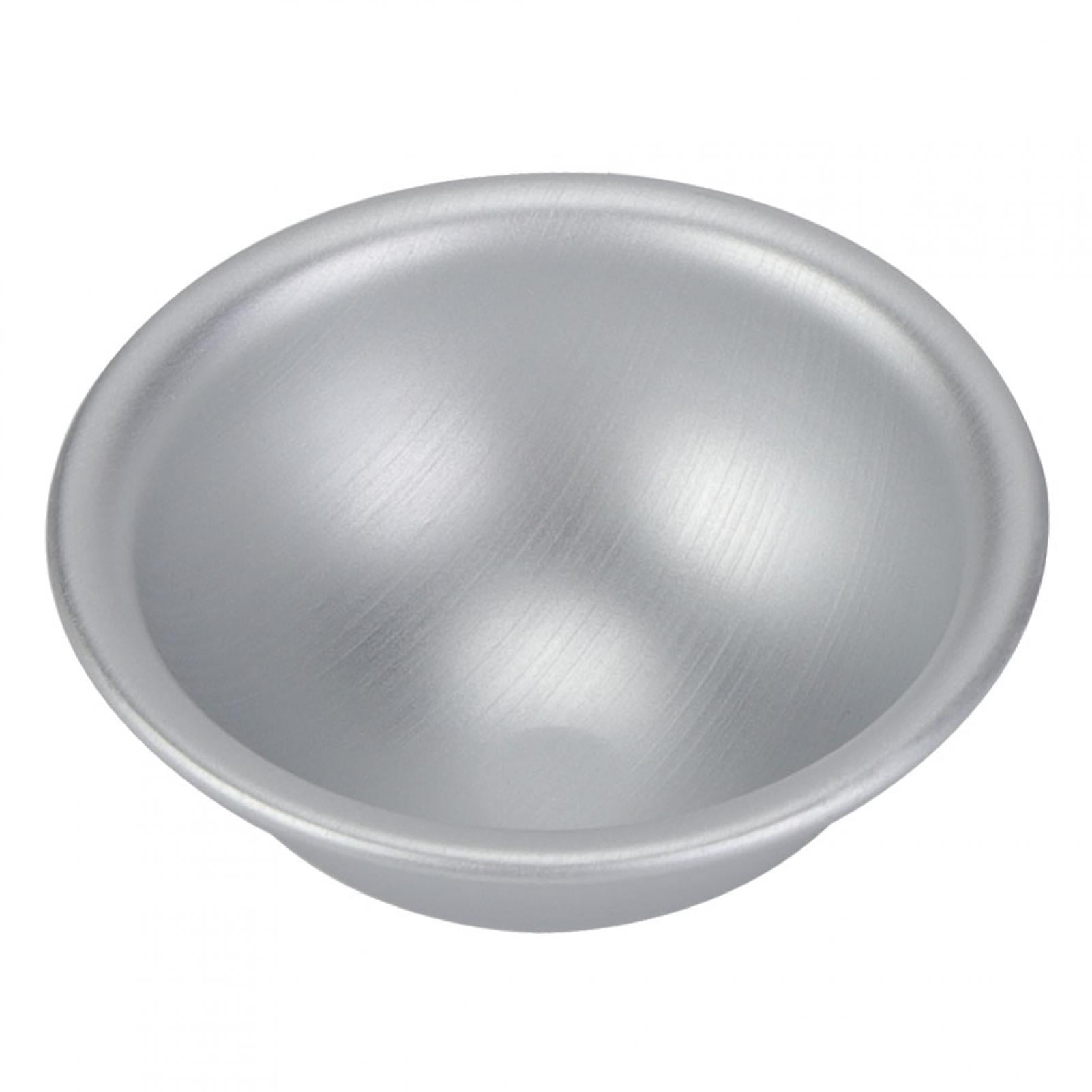 8 cm Aluminum Hemisphere Pan 3D Round Shape Cake Molds for Baking ...
