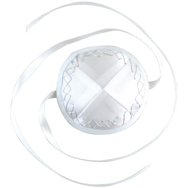 8 cm Baby & Strings White Satin Kippah - Walmart.com