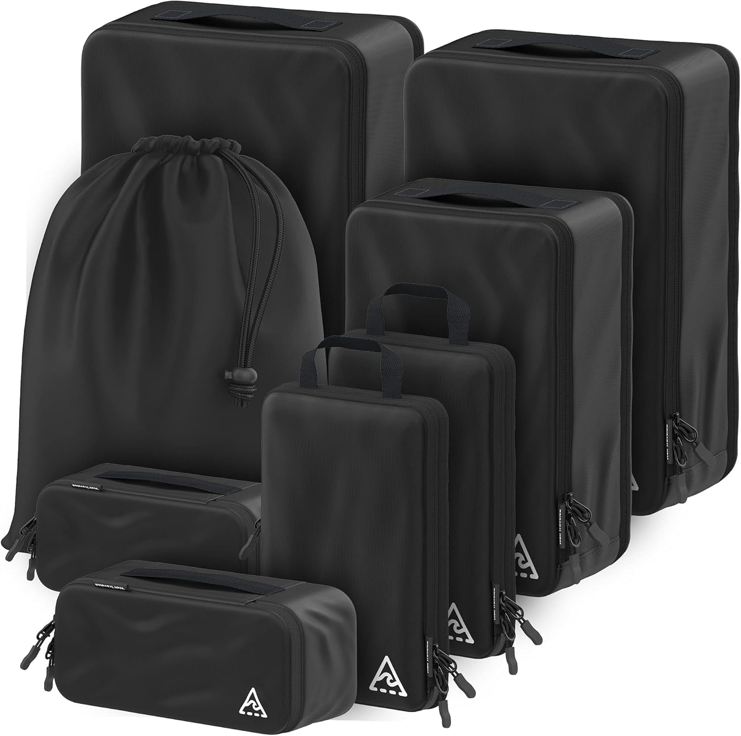 8 count Compression Packing Bags Cubes Set with HybridMax Double ...