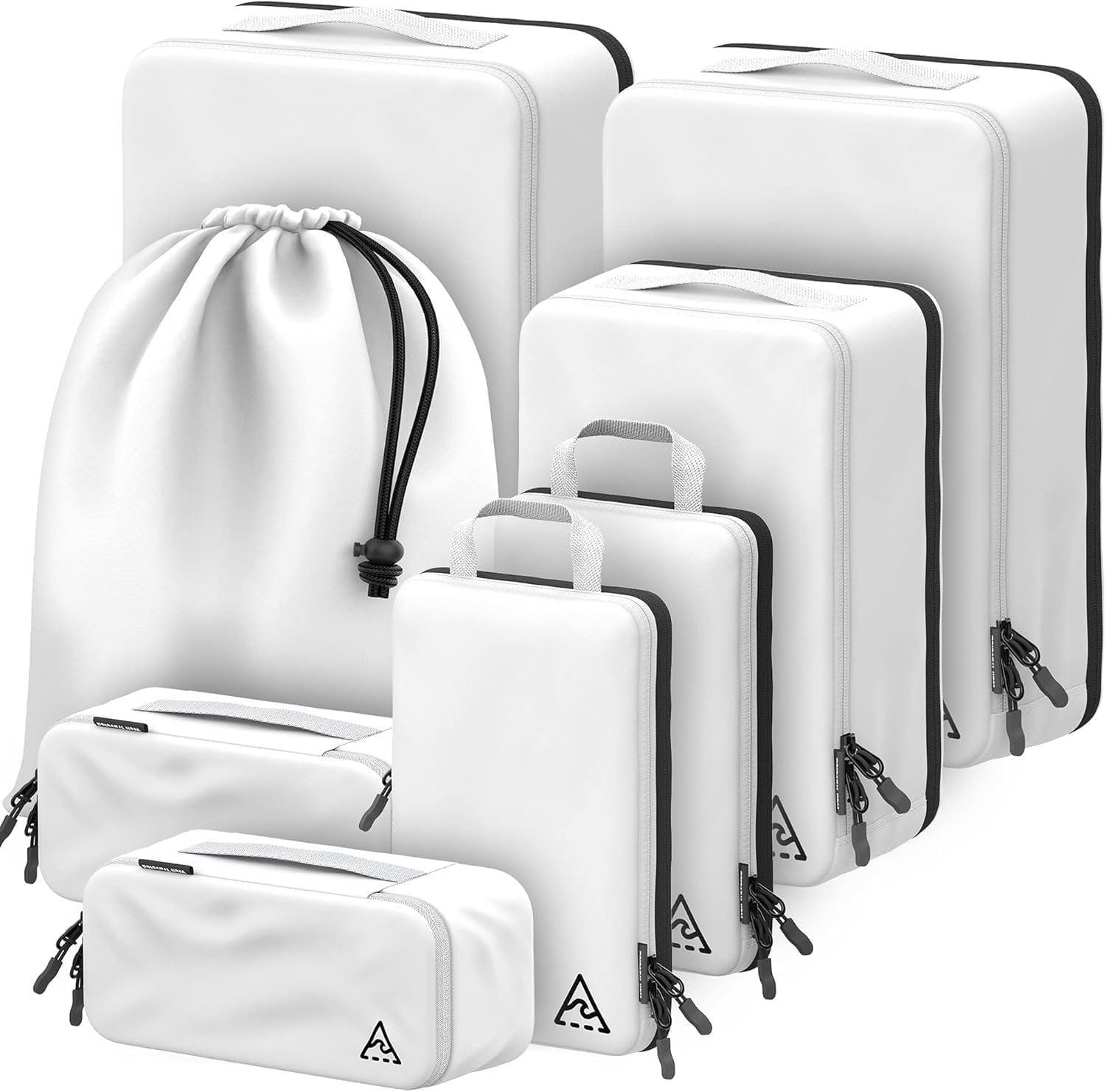 8 count Compression Packing Bags Cubes Set with HybridMax Double ...