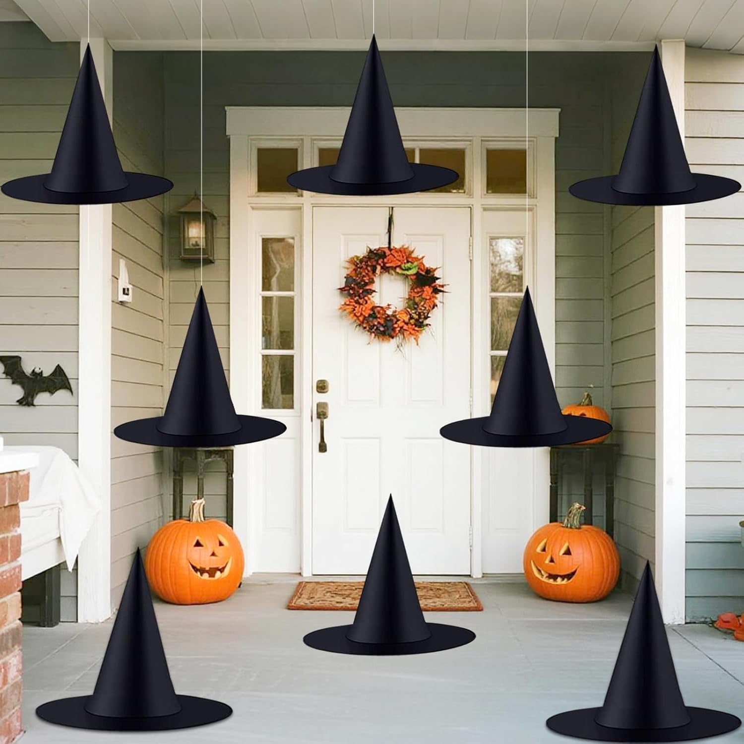 Witches Hats Hanging From Ceiling