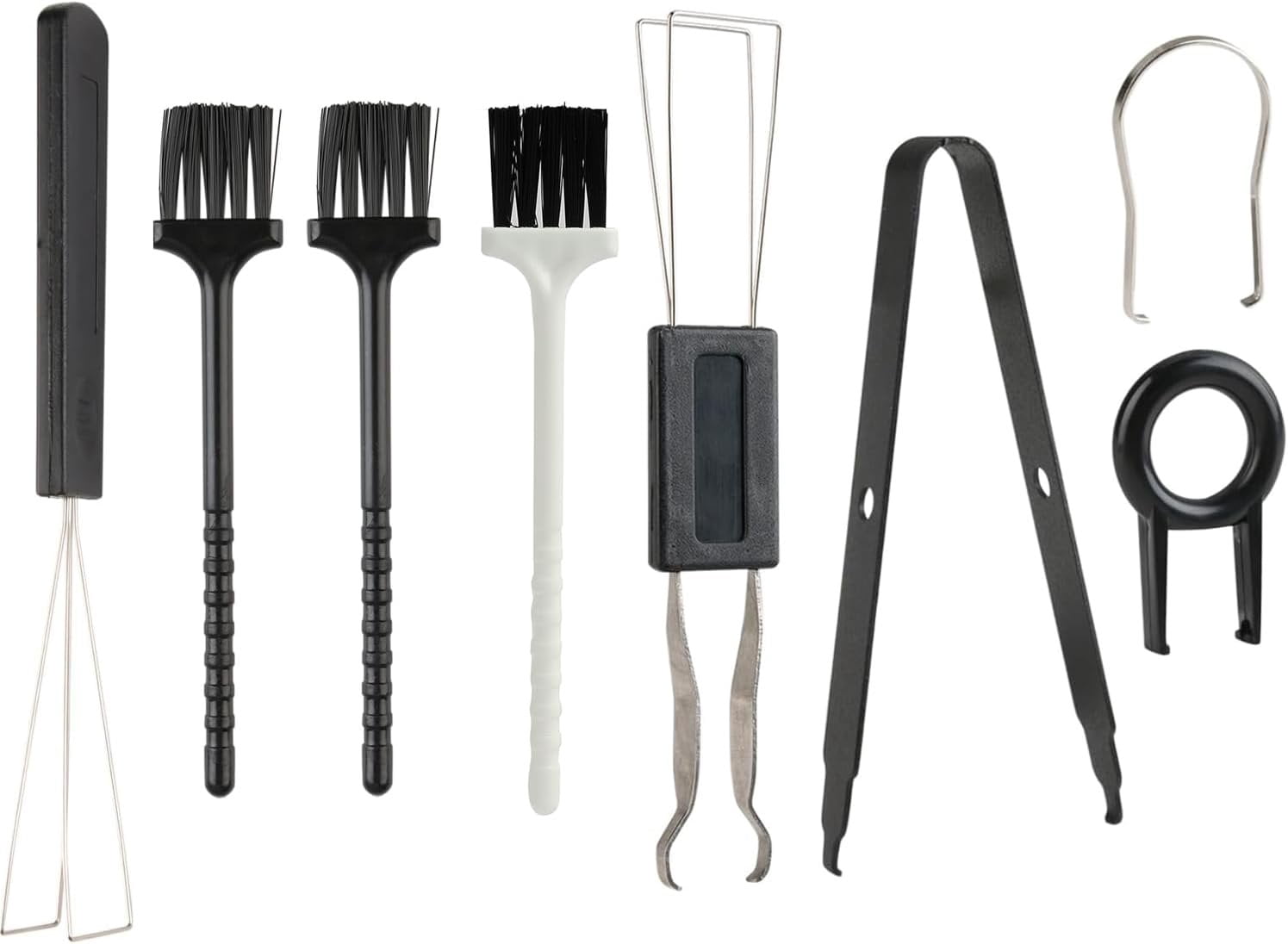 8 count Keyboard Keycap Remover, Puller Set with Precision Tweezers and ...
