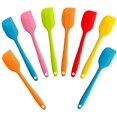 8 count Spatulas,8.5 inch Non- Spatulas with Stainless Core,-500?, One ...