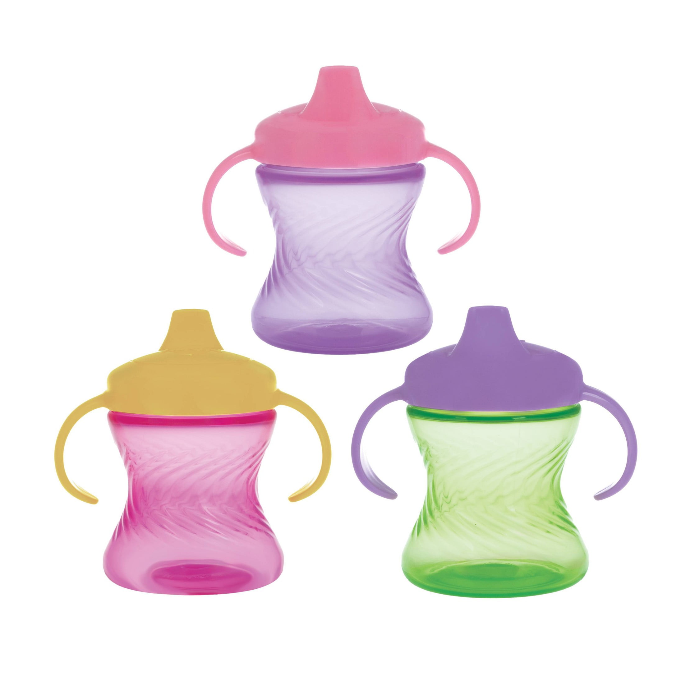 8 fl oz 2 Handle Cup with No Spill Hard Spout - Girl - Walmart.com
