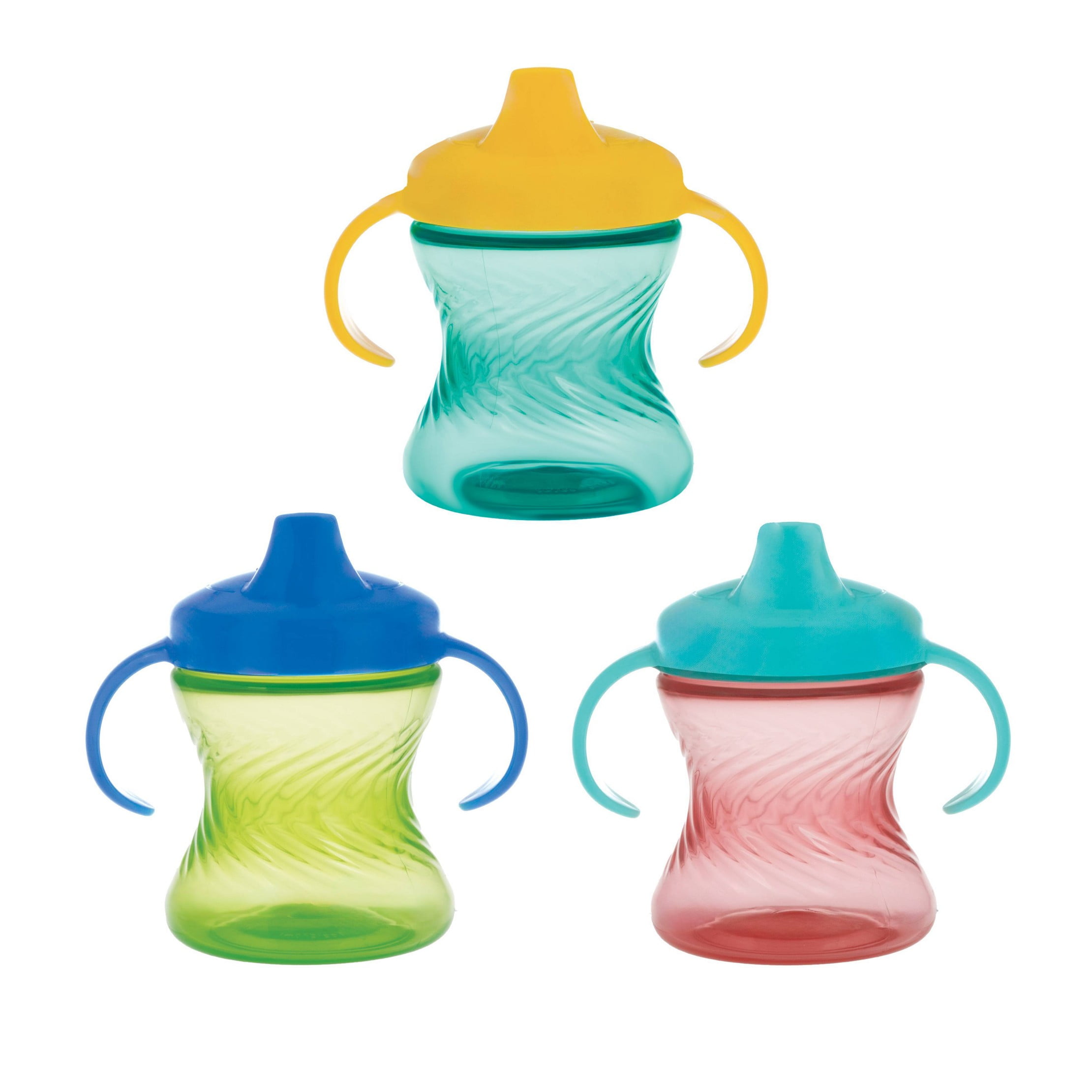 8 fl oz 2 Handle Cup with No Spill Hard Spout - Neutral - Walmart.com
