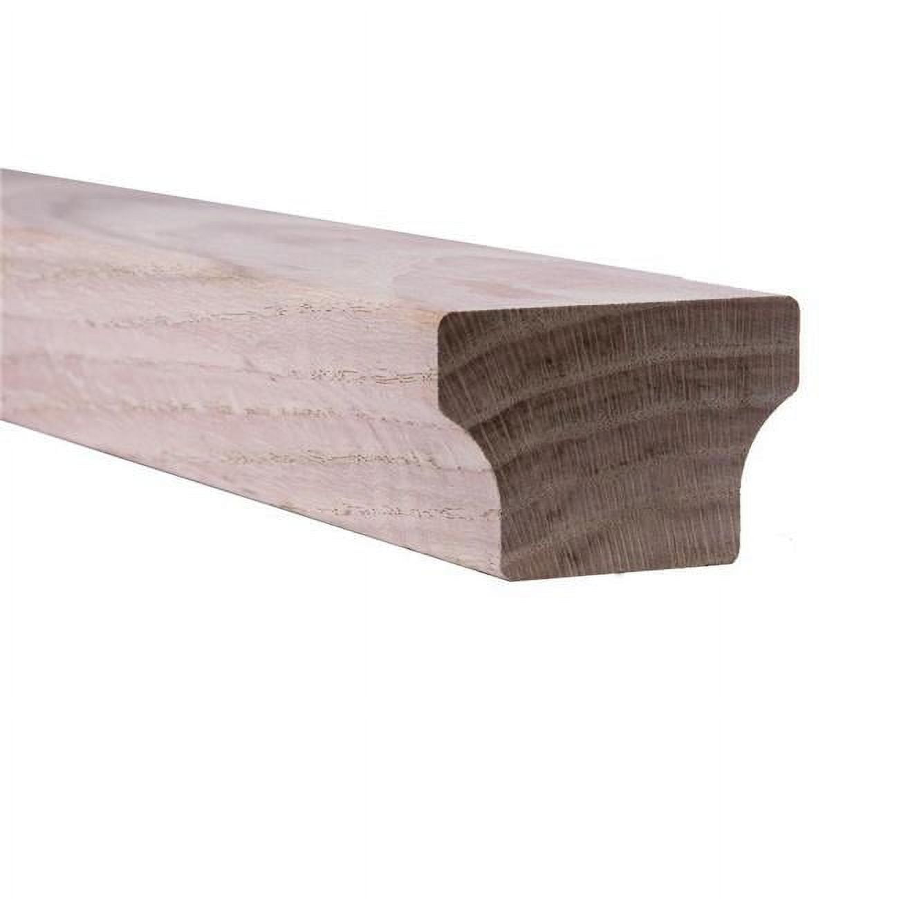 8 ft. 6084 Profile Modern Wood Handrail, White Oak - Walmart.com