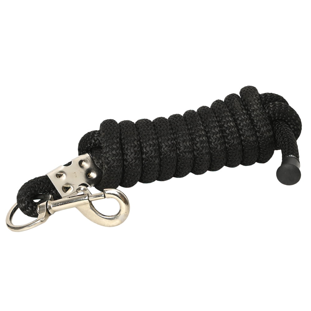 8 ft HILASON Western Horse Nylon Lead Rope Black - Walmart.com