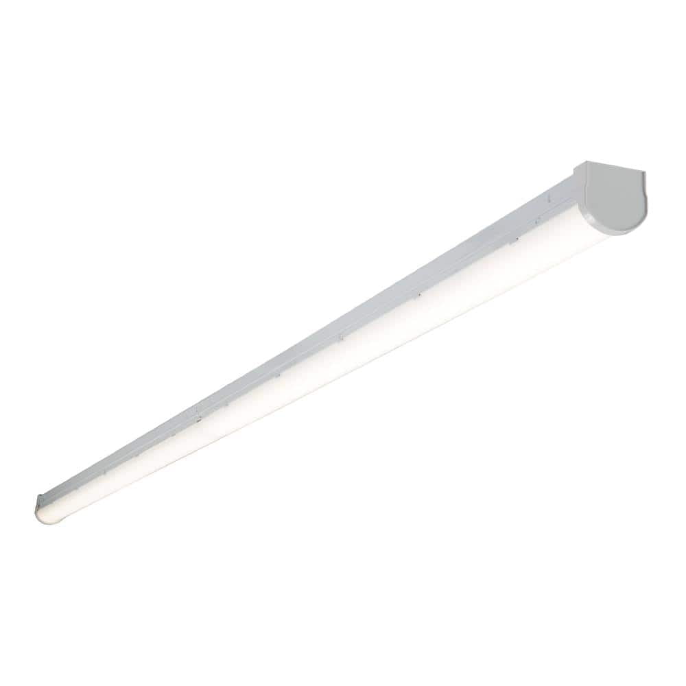 8 ft. Linear White Integrated LED Strip Light with 9500 Lumens, 4000K ...