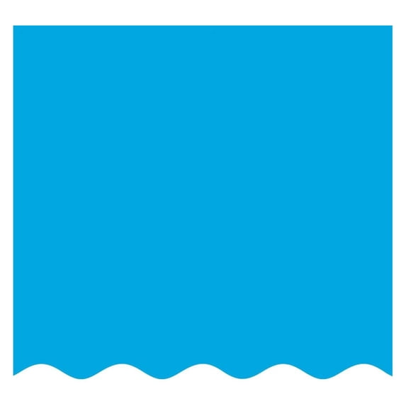 8 ft Round Swimming Pool Liner | Solid Blue | Overlap Style | -52 Inch ...