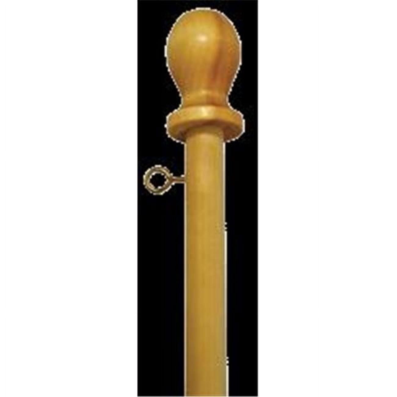 8 ft. x 1 in. Wood Pole With Spear - 6 Pack - Walmart.com