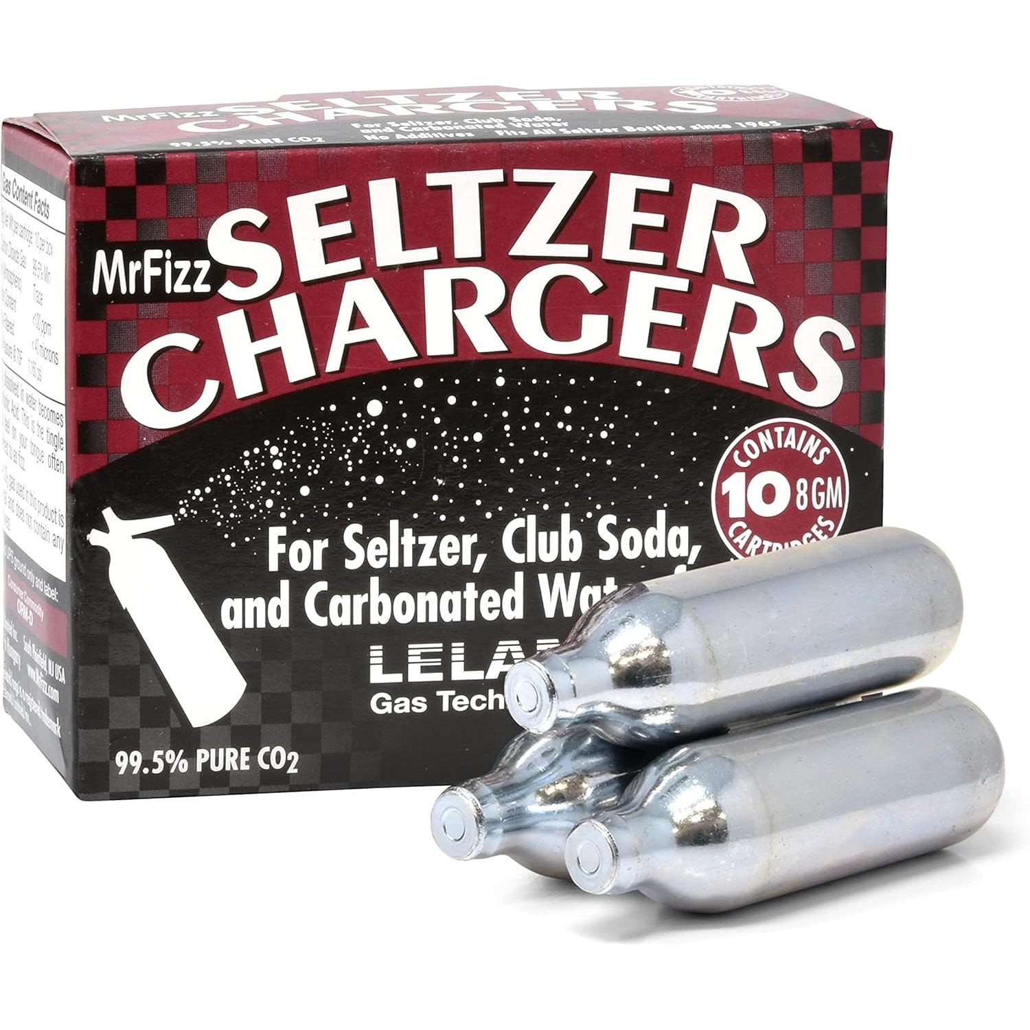 8-gram CO2 Seltzer Soda Cartridges, 40ct - Walmart.com