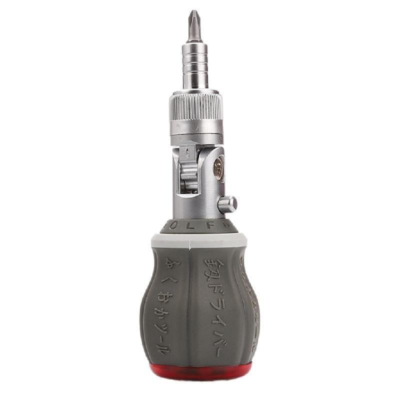 8 in 1 Adjustable Precisions Ratchet Screwdriver Rotating Multi ...