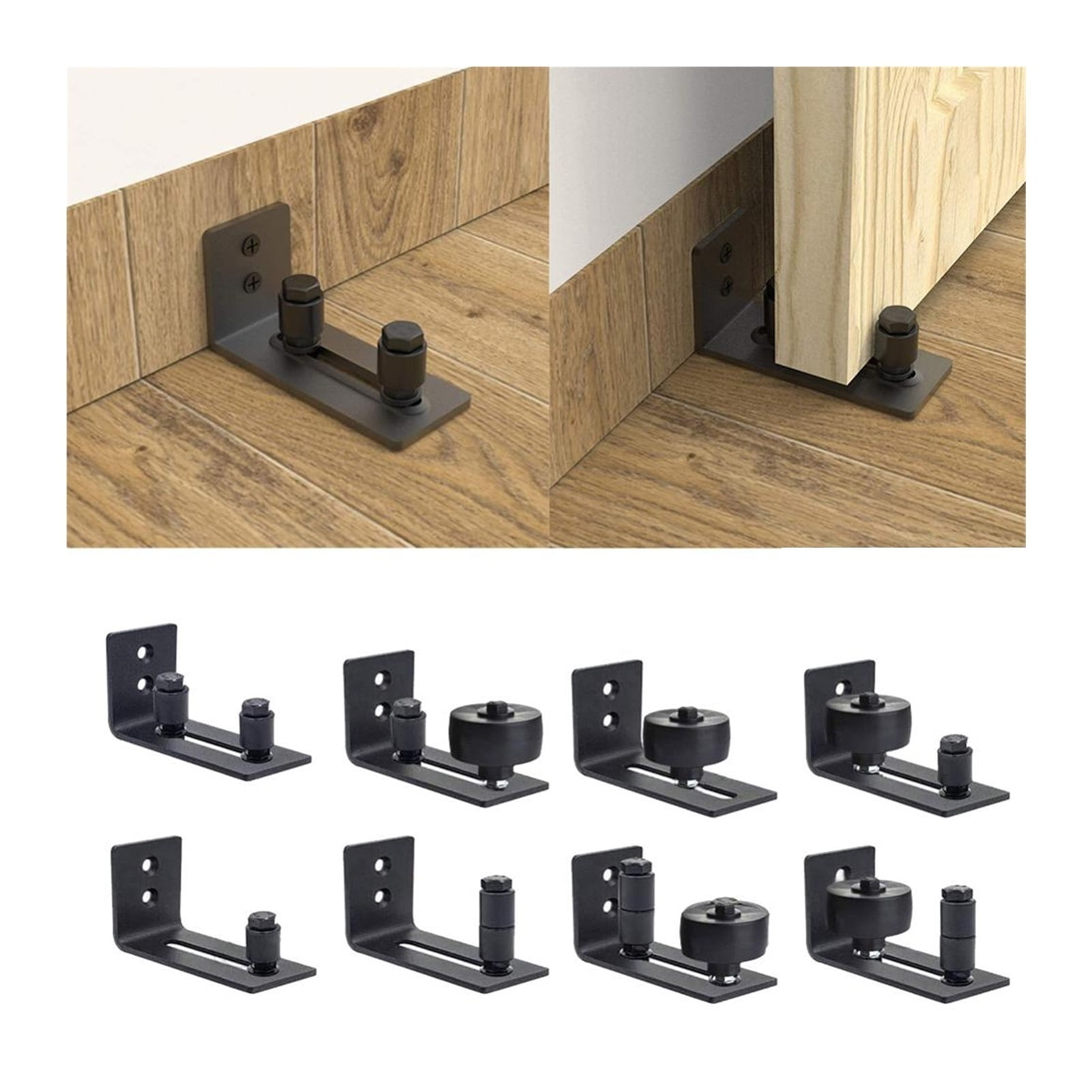 8 in 1 Adjustable Sliding Slides Floor Guide For Barn Door Hardware ...
