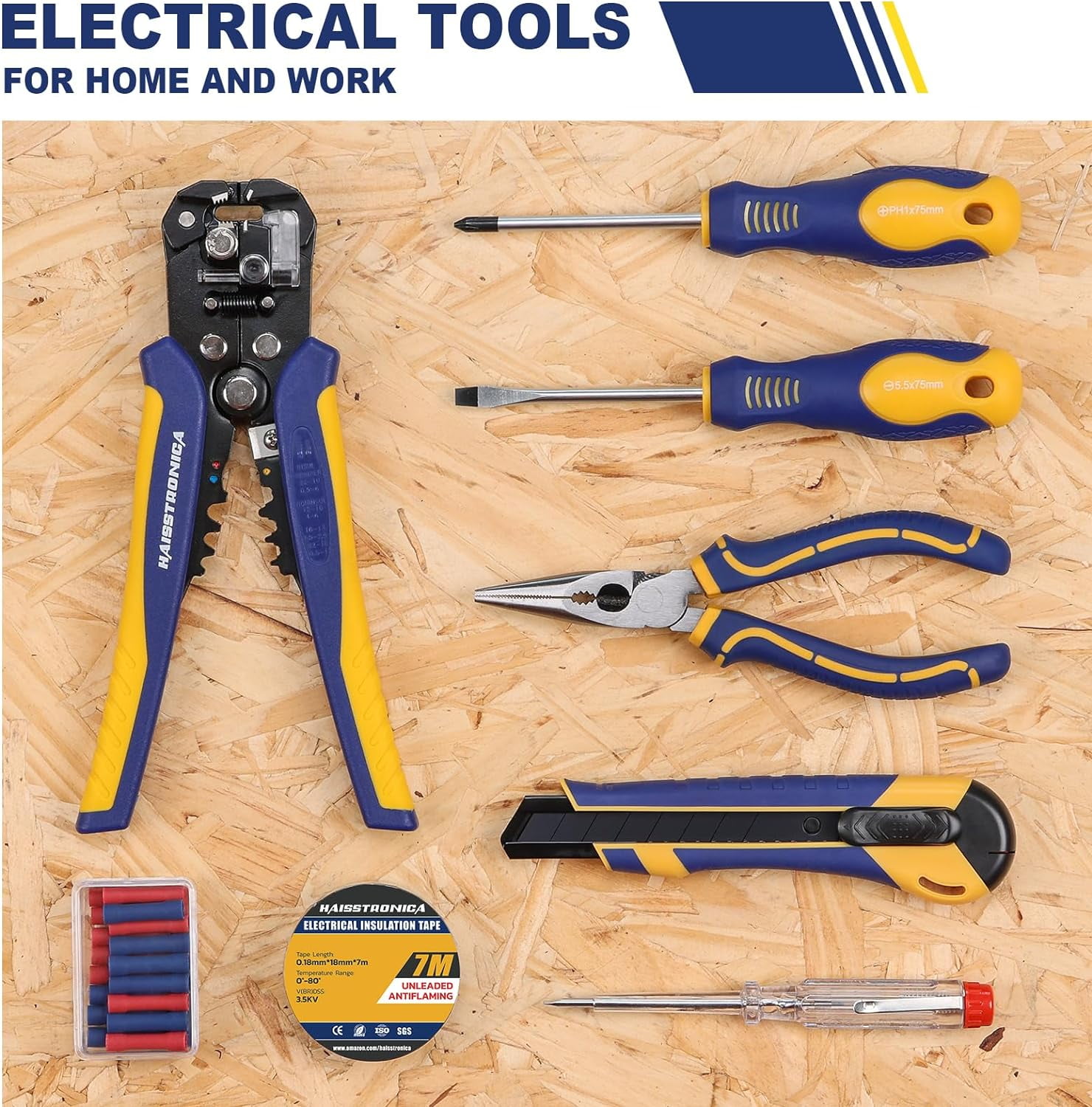 8 in 1 -Adjusting Wire Stripper Tool Kit for Household Electrical ...