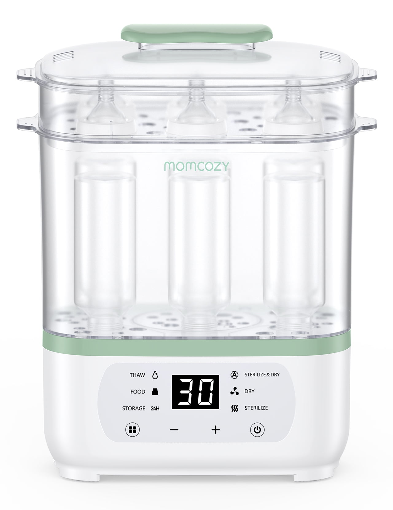 Momcozy Bottle Sterilizer and Dryer, 8-in-1 Electric Steam Bottle ...