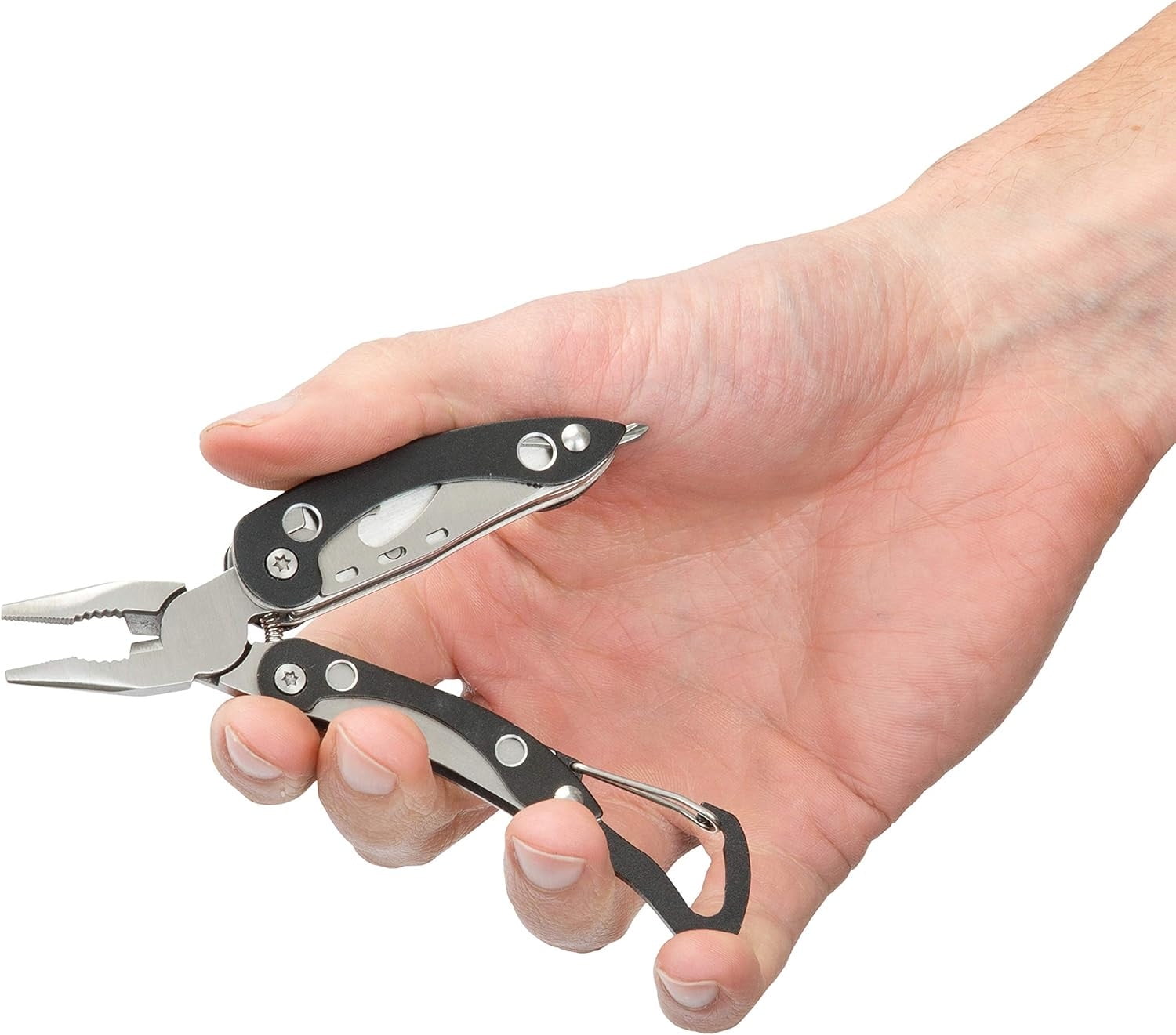 8-in-1 Foldable Multi-Tool with Pliers, Knife, and Screwdrivers, Easy ...