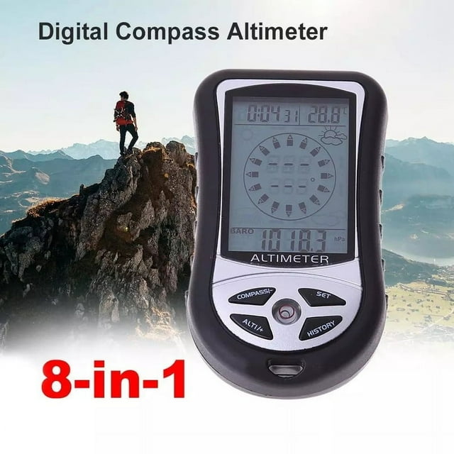 8 in 1 Handheld GPS Multifunction Mini GPS Navigation Locator Receiver ...