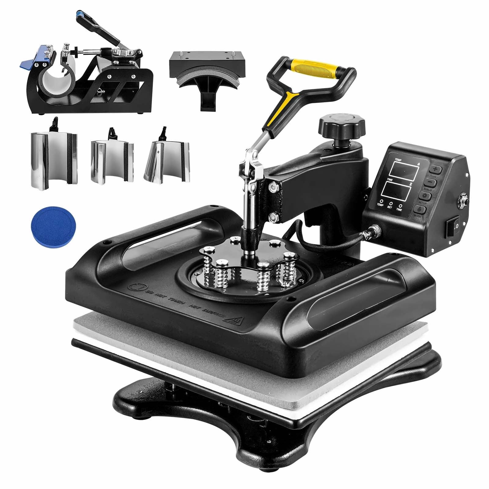 8-in-1 Heat Press Machine 12x15 inch, Sublimation Iron for T-Shirts ...