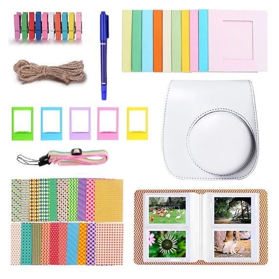 8-in-1 Instant Camera Accessories Bundle for Fujifilm Instax Mini 12 ...